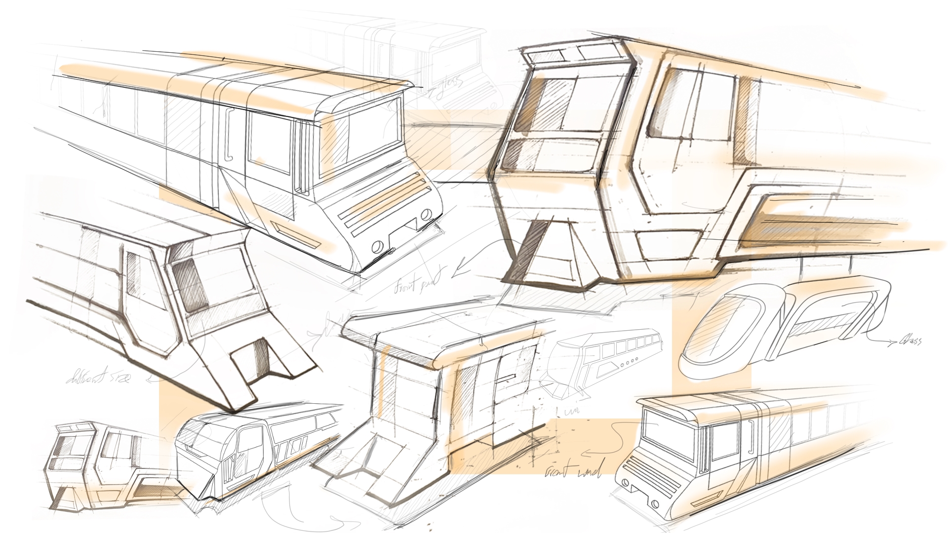 طراحی صنعتی لوکوموتیو تونلی - Zhinoora استودیو طراحی ژینورا - طراحی حمل و نقل